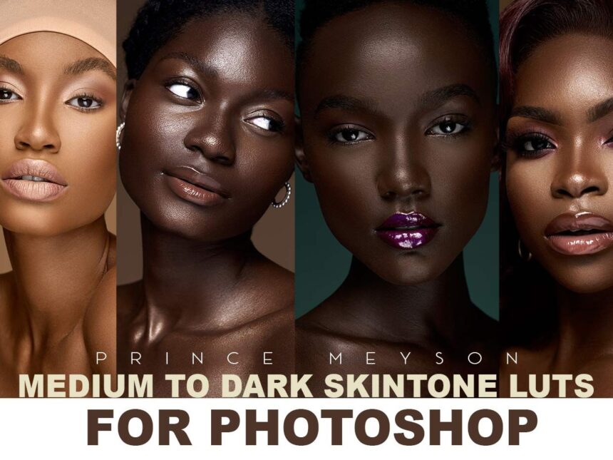 Skin Tone LUTs For Photoshop | Color Grading LUTs
