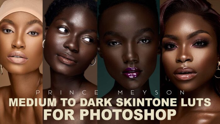 Medium To Dark Skin Tone LUTs For Photoshop | Color Grading LUTs
