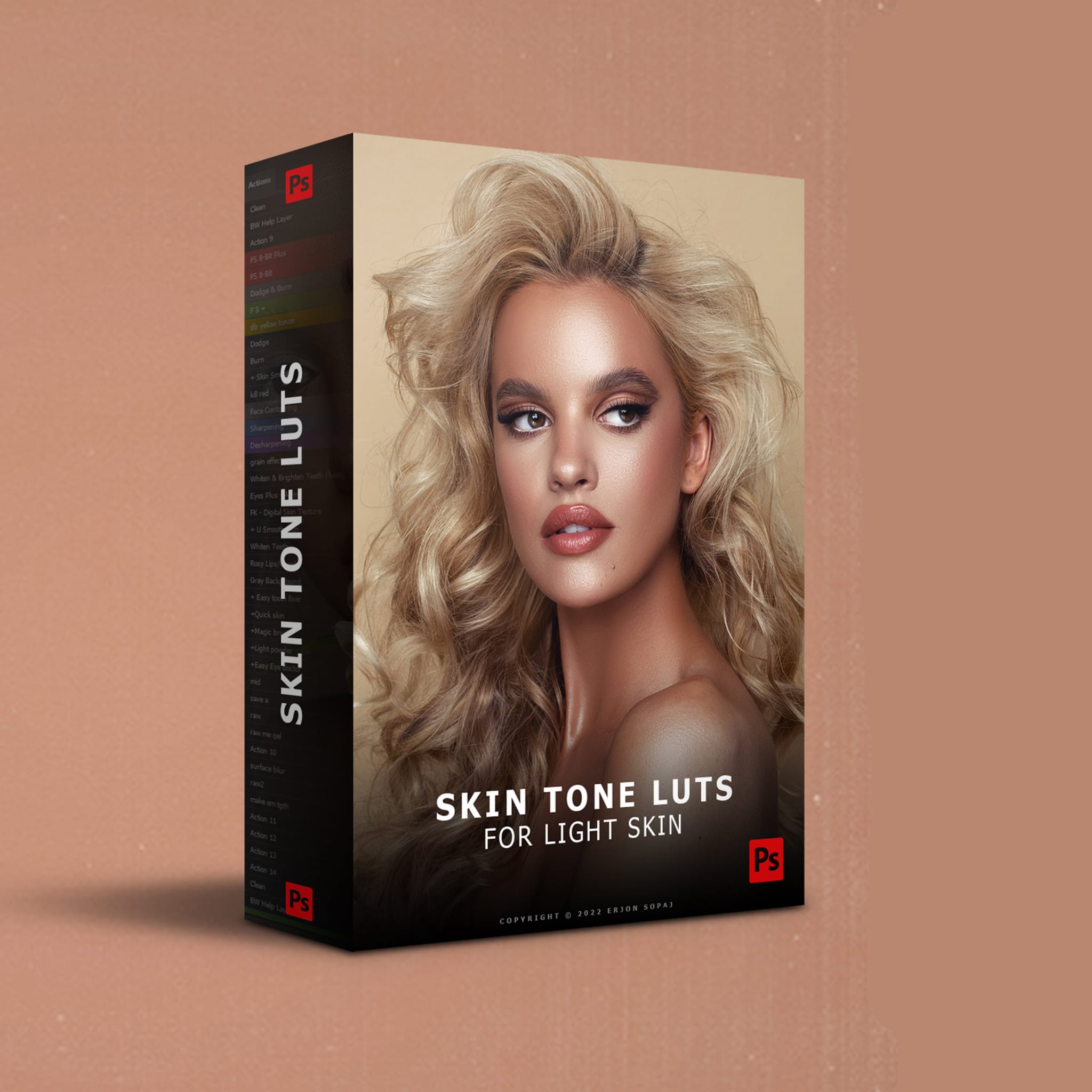 Erjon Sopaj Skin Tone LUTs For Light Skin | Color Grading LUTs